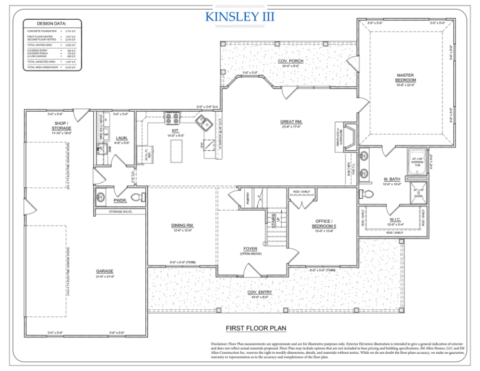 Kinsley III - JM Allen Homes